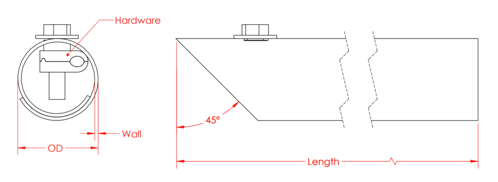 Guy Wire Guards for Utility Poles | Accord Plastics Corp